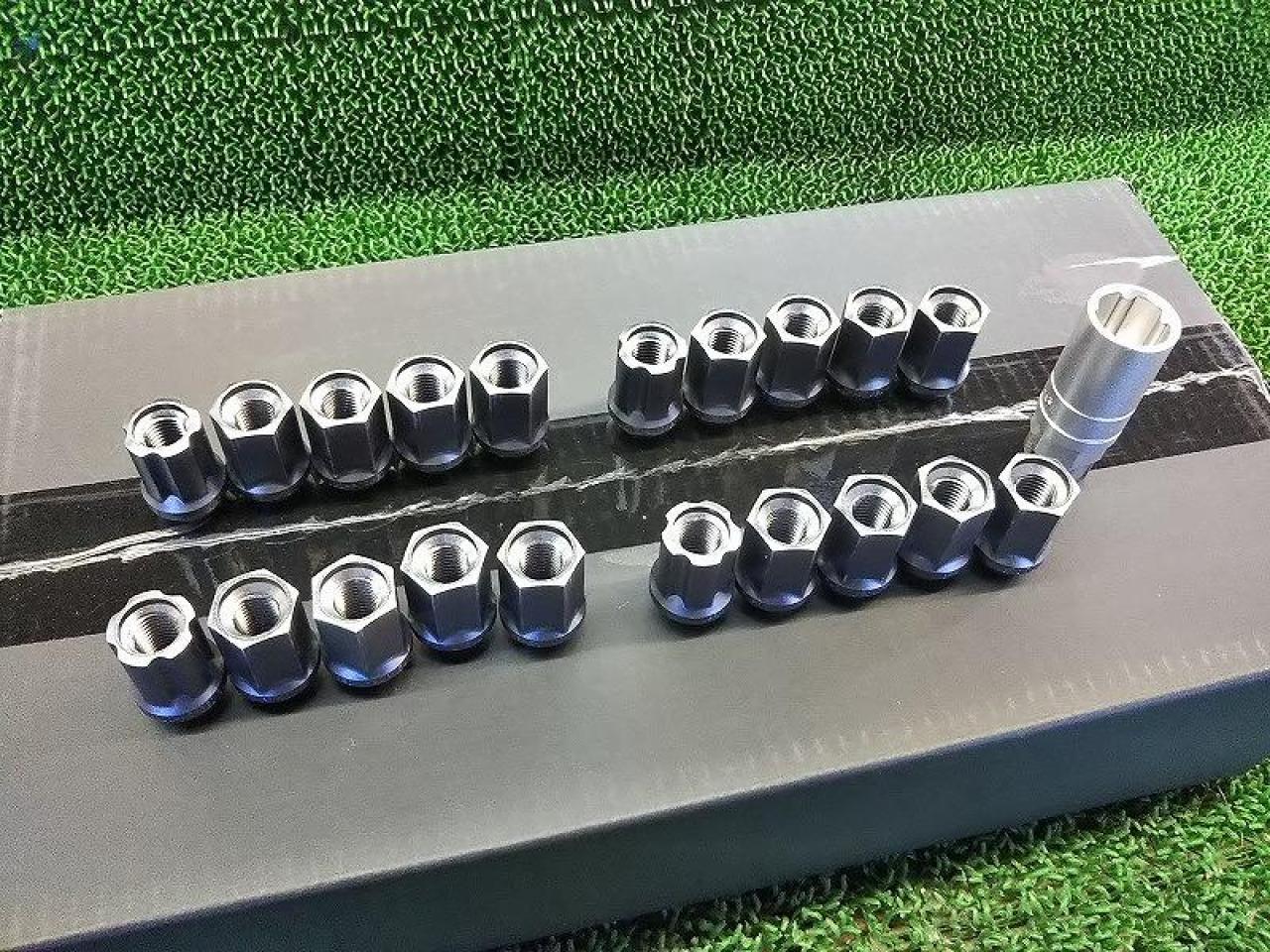 WePro 7075AL冷間鍛造ナット+ロックナット 16+4 20本セット M12XP1.5 | カー用品 タイヤホイール関連 取付ナットを通販で購入する | 中古カー＆バイク用品の販売なら ...