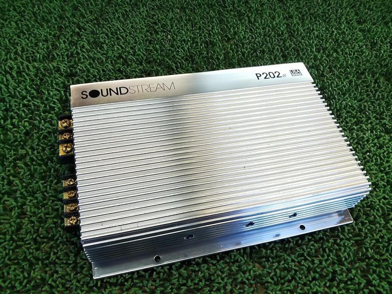 SOUND STREAM(サウンドストリーム) P202e | カー用品 アンプを通販で購入する | 中古カー＆バイク用品の販売ならアップガレージ