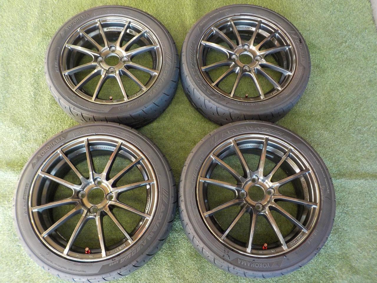 weds(ウェッズ) WedsSport(スポーツ) SPORT SA-15R (4HOLE) + YOKOHAMA(ヨコハマ) ADVAN NEOVA AD09 | カー用品 タイヤホイール ...