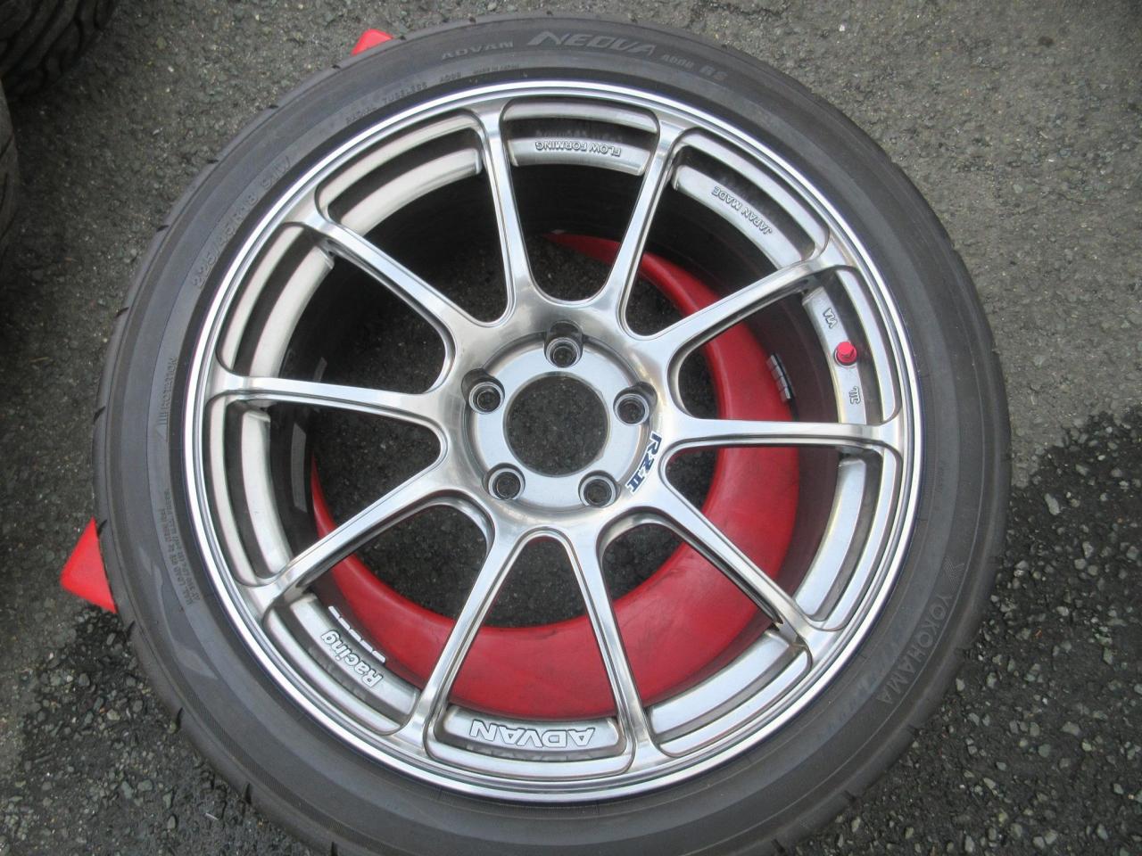 【YOKOHAMA】 ADVAN Racing RZ2(RZⅡ) + 【YOKOHAMA】 ADVAN NEOVA AD08RS | カー用品 タイヤホイールセット 18インチタイヤホイール ...