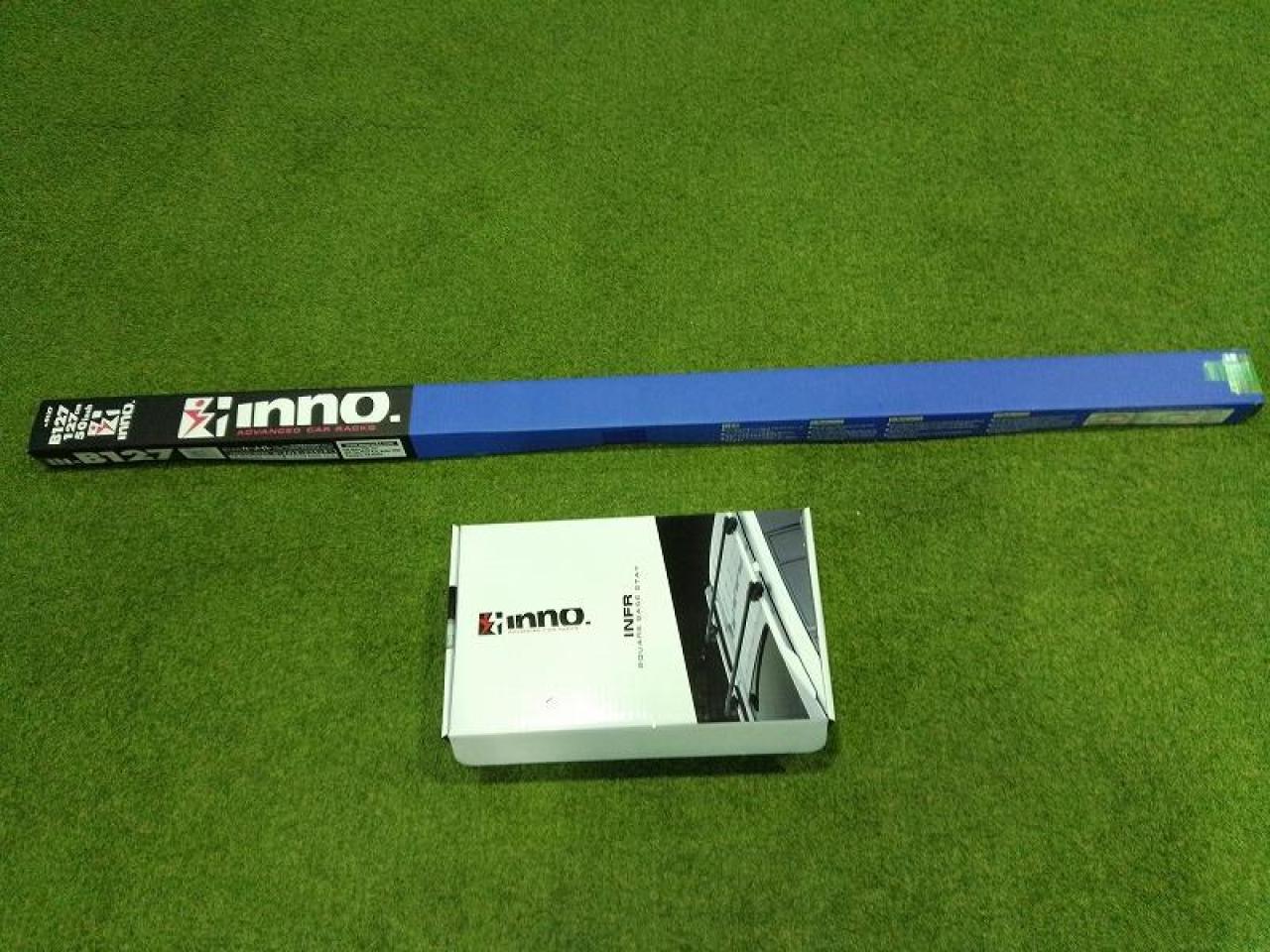 INNO INFR + B127 ルーフレール用ベースキャリアセット | カー用品 キャリアを通販で購入する | 中古カー＆バイク用品の販売ならアップガレージ