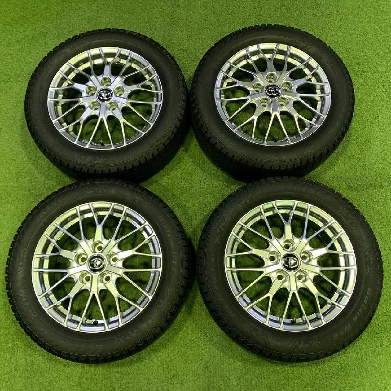 トヨタ純正 80系 ヴォクシー 煌 BBS製純正アルミホイール + VIKING WINTECH WT6 205/55R16 2021年製造 ...