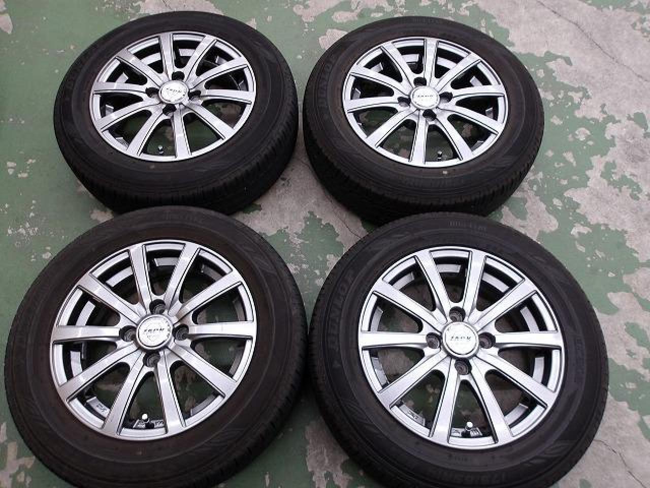 JAPAN SANYO ZACK JP-110 + DUNLOP EC202 175/65R14 4本セット | カー用品 タイヤホイールセット 14インチタイヤホイールセットを通販で購入する ...
