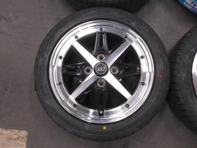 Algernon FENICE RX2 + KENDA KR203【新品タイヤ】 | カー用品 タイヤホイールセット 14インチタイヤホイール ...