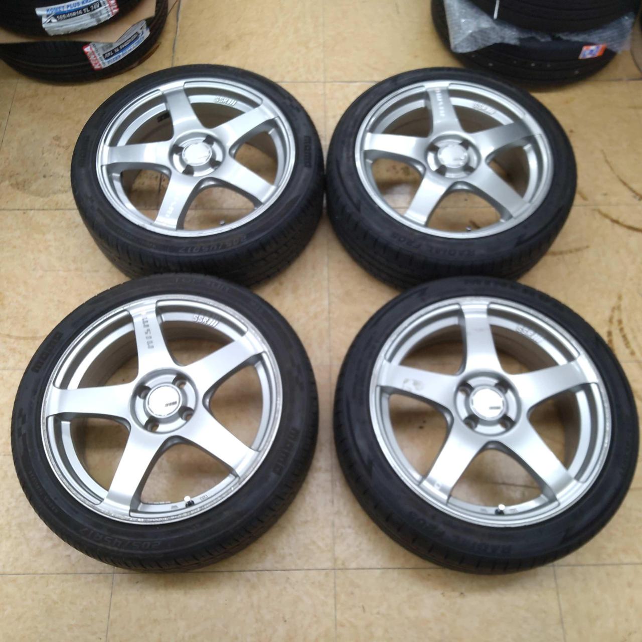 TANABE(タナベ) ANABE SSR GTV01+MOMO TOPRUN+【MINERVA】F205 | カー用品 タイヤホイールセット ...