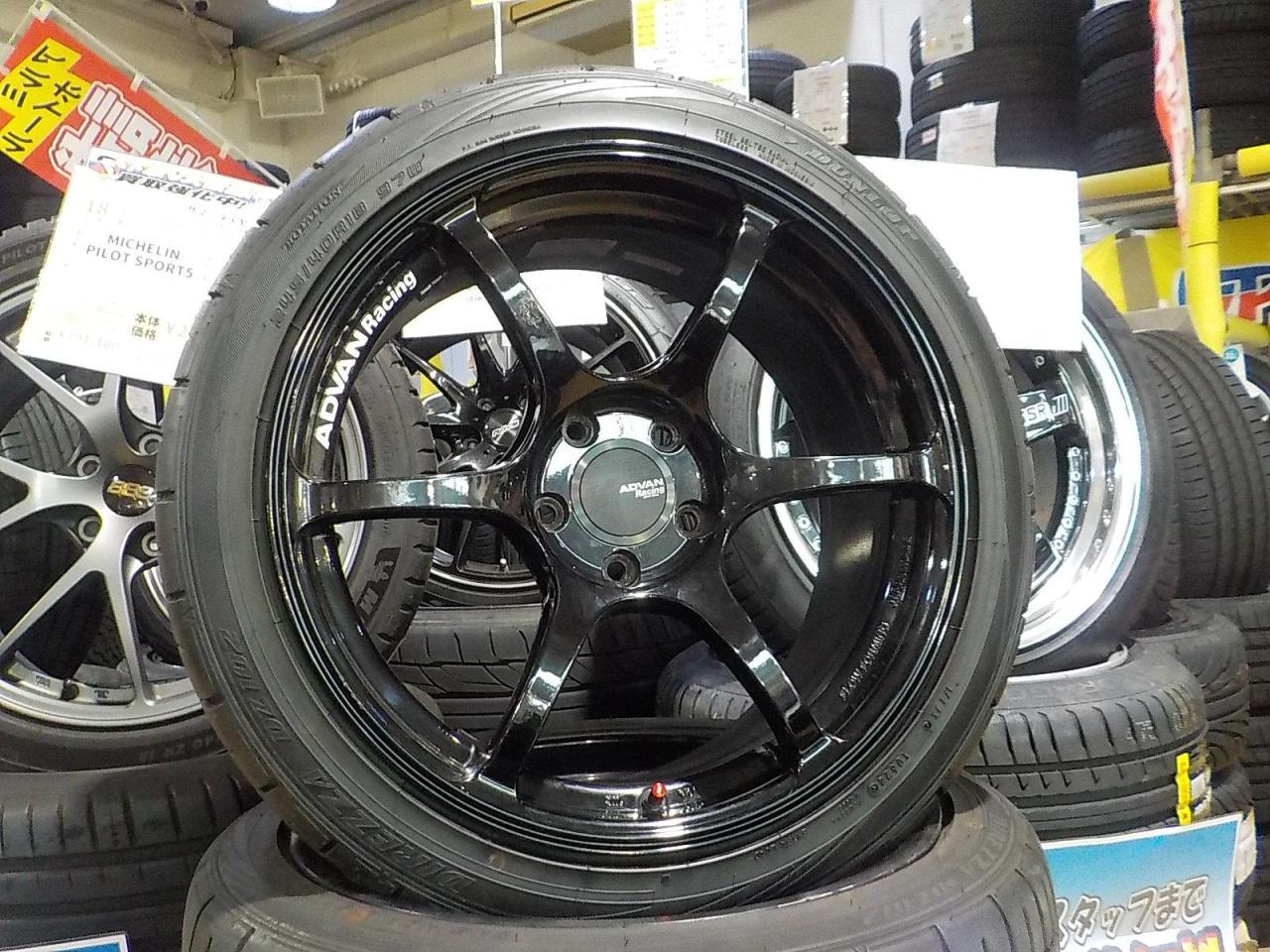 YOKOHAMA ADVAN Racing RG3+DUNLOP DIREZZA DZ102+YOKOHAMA ADVAN SPORT ...