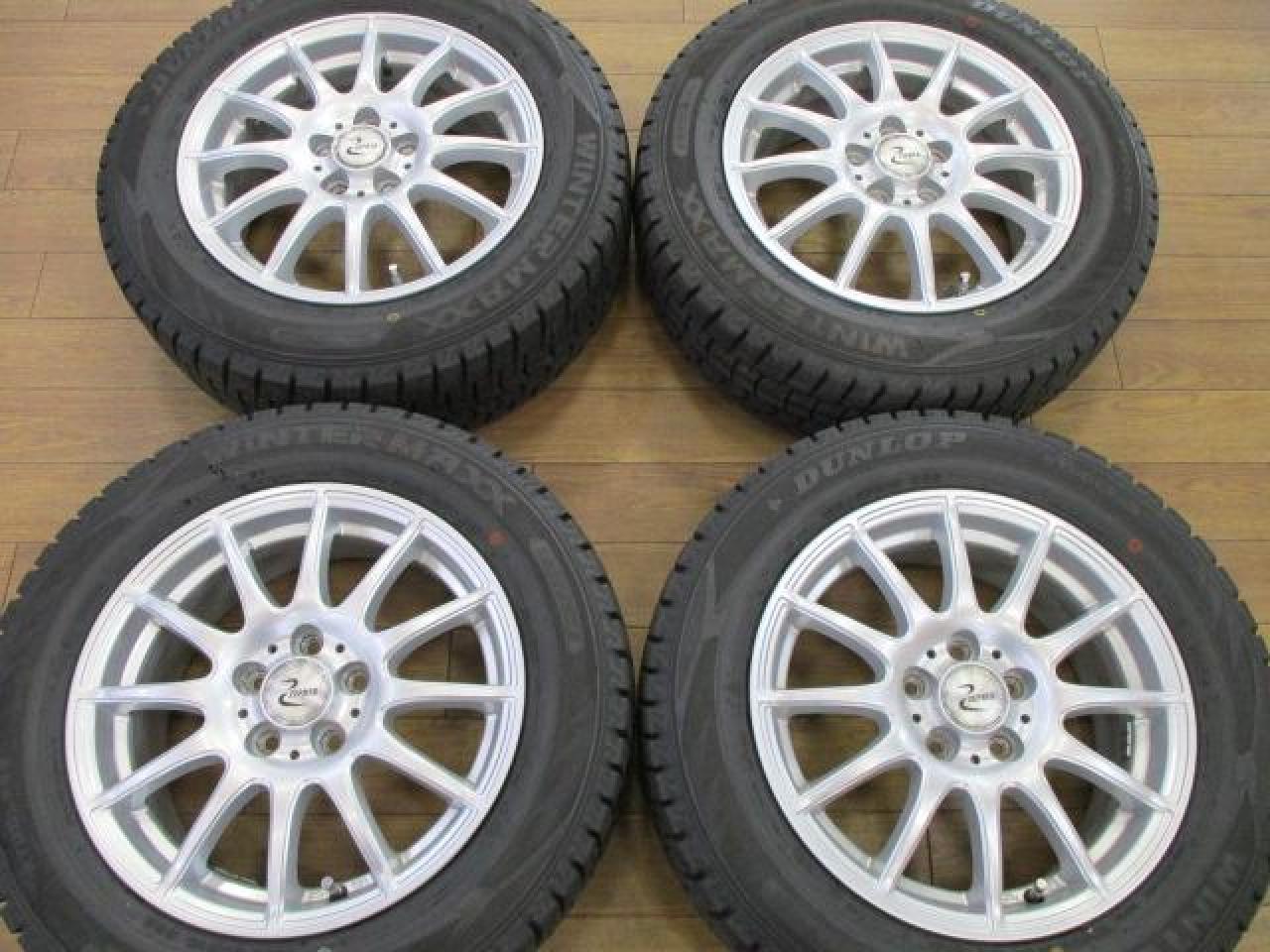 BEST ZEPHYR SR12 + DUNLOP WINTERMAXX WM02(2022年製造) | カー用品 スタッドレスタイヤホイール ...
