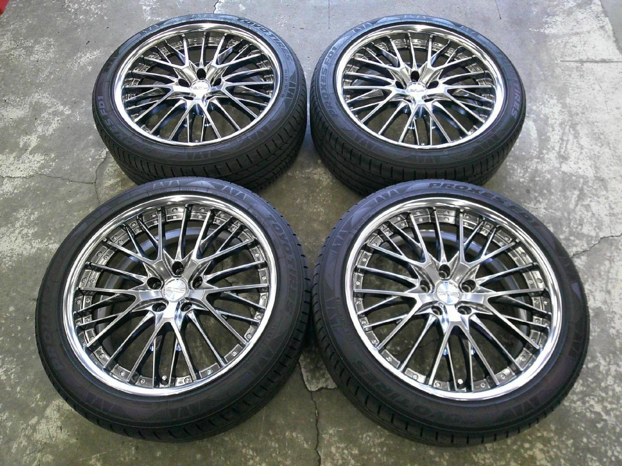WORK SCHWERT SG2+TOYO PROXES FD1 245/45R20 103W | カー用品 タイヤホイールセット 20インチタイヤホイールセットを通販で購入する | 中古カー ...