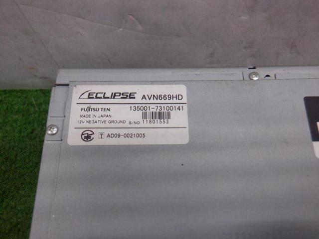 ECLIPSE AVN669HD | カー用品 カーナビ(地デジ） HDDナビ(地デジ)を通販で購入する | 中古カー＆バイク用品の販売ならアップガレージ
