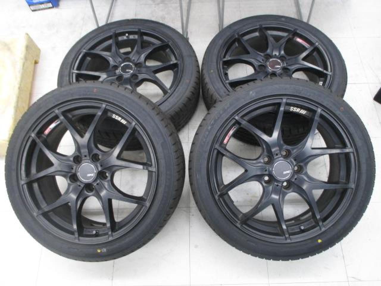 【TANABE(タナベ)】SSR SERIES(エスエスアール シリーズ) GTV03 + MAXTREK MAXIMUS M1 | カー用品 タイヤホイールセット 18インチタイヤホイール ...