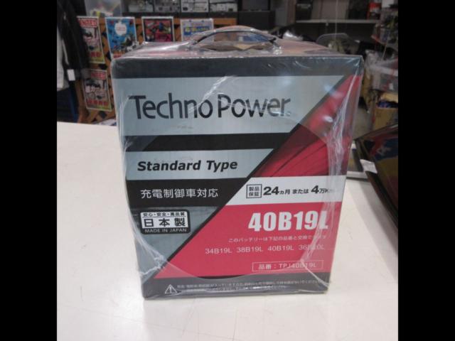 TechnoPower 40B19L | カー用品 メンテナンス バッテリーを通販で購入する | 中古カー＆バイク用品の販売ならアップガレージ