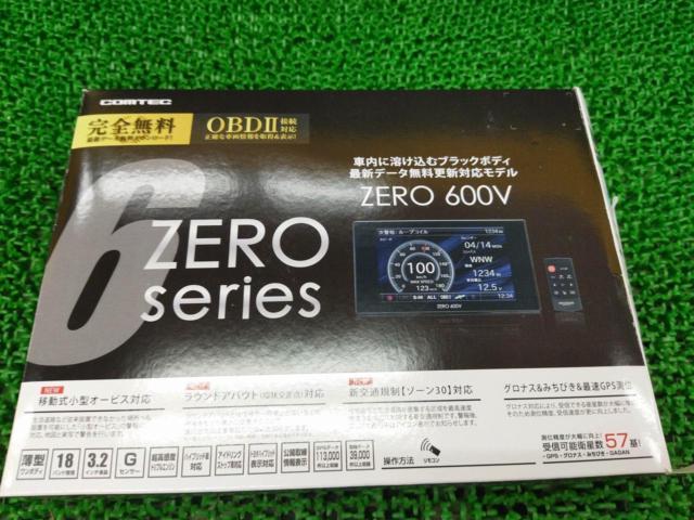 COMTEC オールインワン型レーダー探知機 ZERO 600V | カー用品 電装系 レーダー探知機を通販で購入する | 中古カー＆バイク用品の販売ならアップガレージ