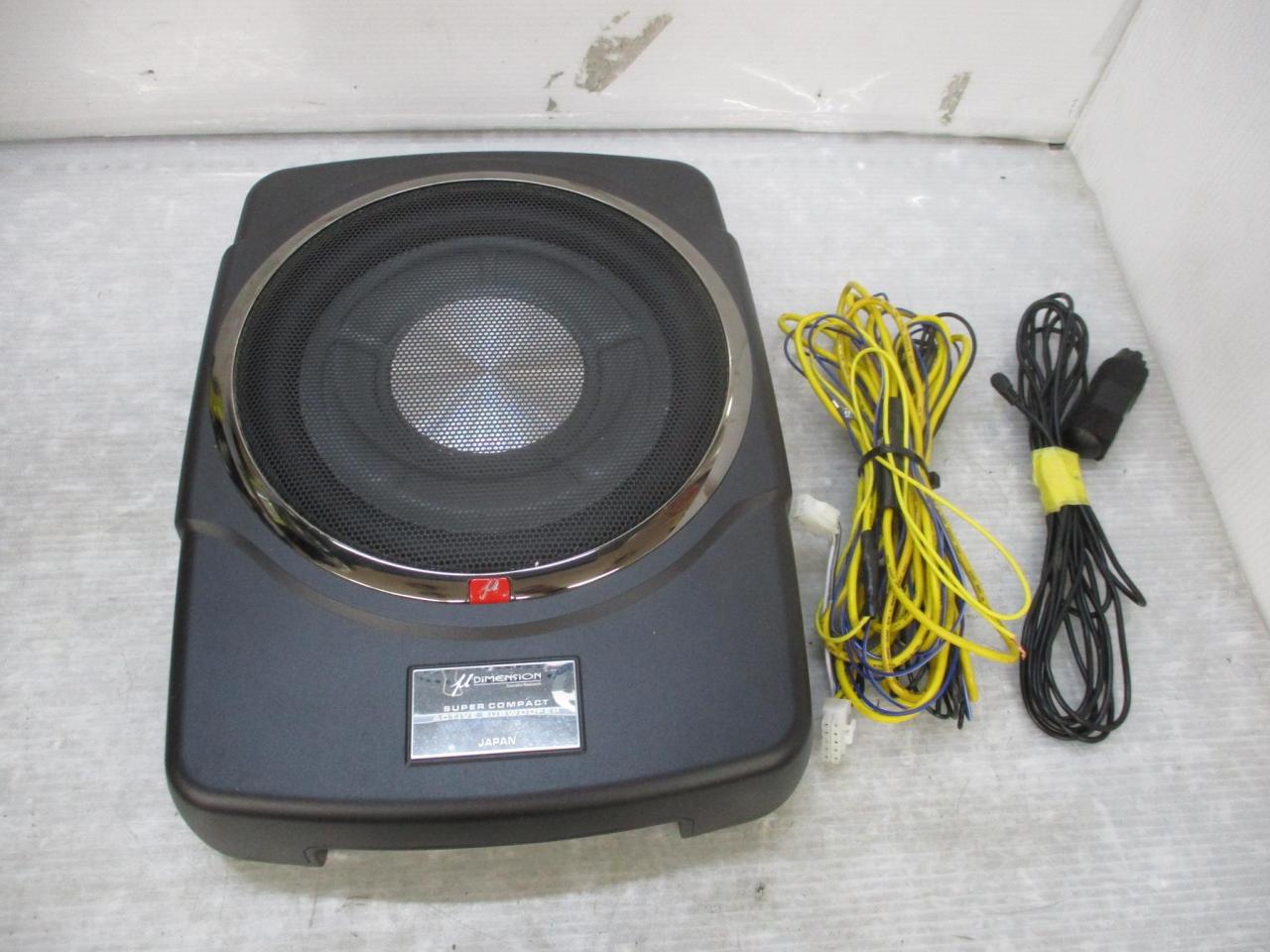【μ Dimension】Black BOX X10 | カー用品 スピーカー チューナップウーハースピーカーを通販で購入する | 中古カー ...