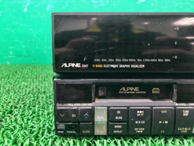ワケアリ ALPINE 7296J + 3347 | カー用品 ヘッドユニット カセットチューナーを通販で購入する | 中古カー＆バイク用品の ...