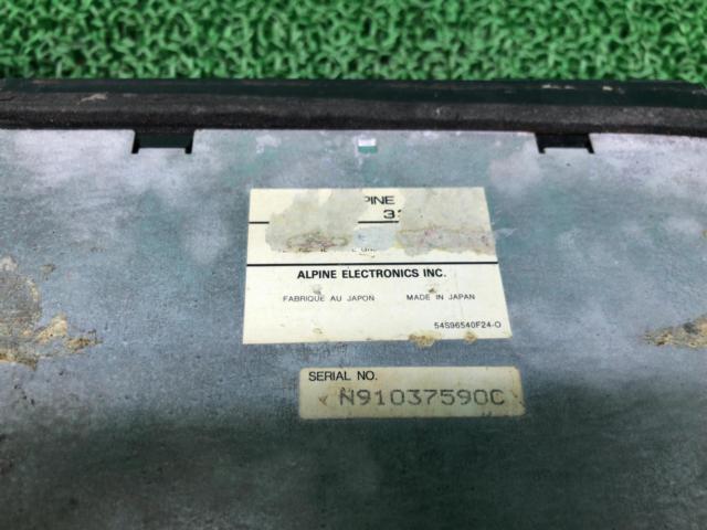 ワケアリ ALPINE 7296J + 3347 | カー用品 ヘッドユニット カセットチューナーを通販で購入する | 中古カー＆バイク用品の ...