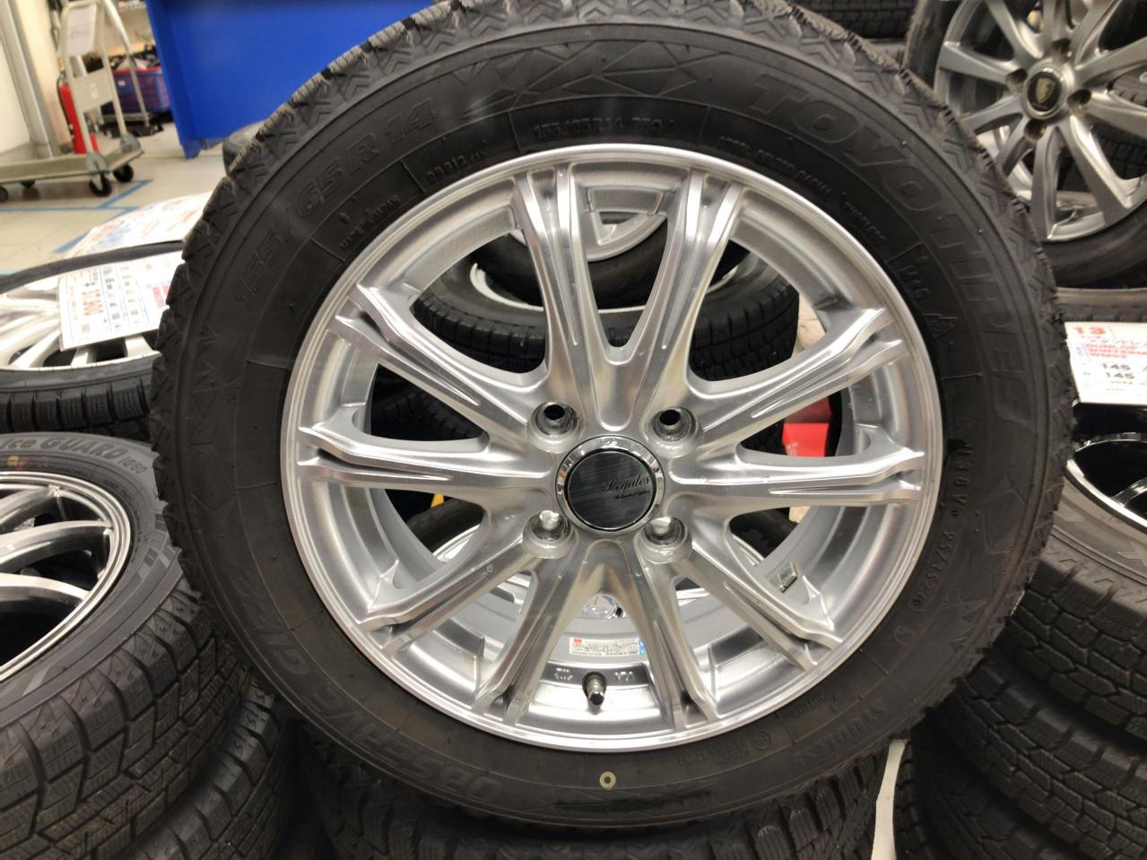 LEDALE 10本スポークホイール + TOYO OBSERVE GIZ2 | やや傷や汚れあり | アップガレージ 茨城神栖店 | カー ...