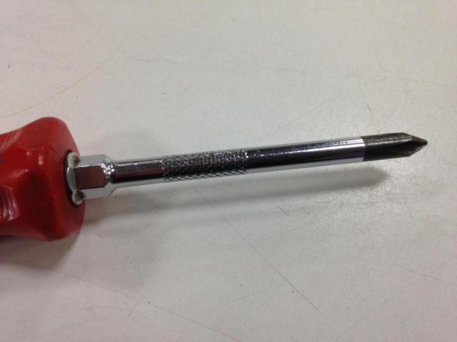 MAC TOOLS ペンタグリップスクリュードライバー プラス#1 DP108 | カー用品 メンテナンス 工具を通販で購入する | 中古カー＆バイク用品の販売ならアップガレージ