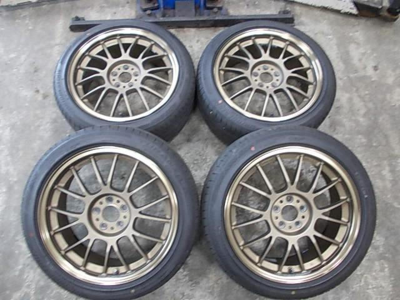 RAYS VOLK RACING SE37 K + BRIDGESTONE TURANZA T001 | カー用品 タイヤホイールセット 17 ...