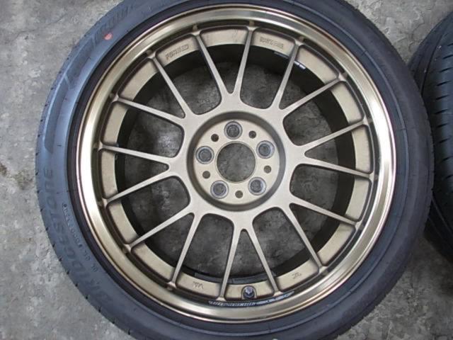 RAYS VOLK RACING SE37 K + BRIDGESTONE TURANZA T001 | カー用品 タイヤホイールセット 17 ...