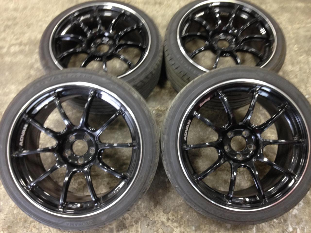 YOKOHAMA ADVAN Racing RZ2 + YOKOHAMA FLEVA | カー用品 タイヤホイールセット 18インチタイヤ ...
