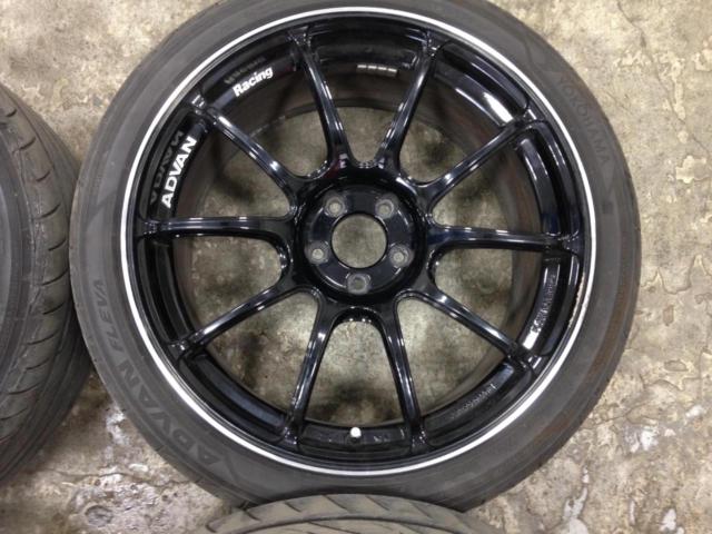 YOKOHAMA ADVAN Racing RZ2 + YOKOHAMA FLEVA | カー用品 タイヤホイールセット 18インチタイヤ ...