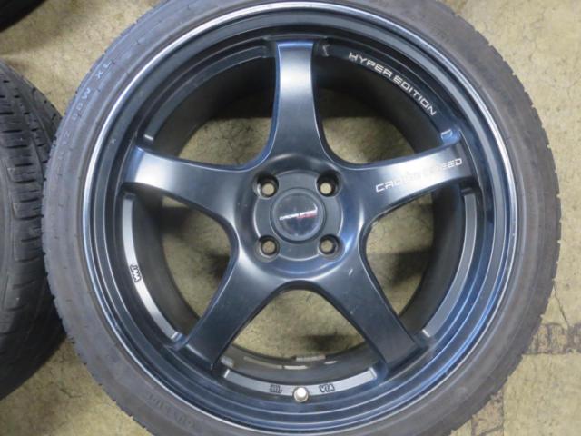 HOT STUFF CROSS SPEED HYPER EDITION CR5 | カー用品 アルミホイール 17インチホイールを通販で購入する | 中古カー＆バイク用品の販売ならアップガレージ