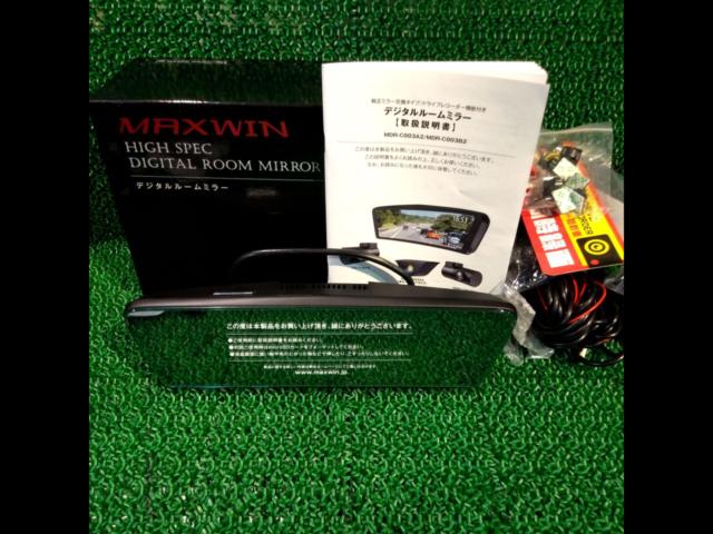 ★最終値下げ!在庫処分特価!★MAXWIN MDR-C003B2 デジタルルームミラー 車内設置リアカメラタイプ | 新古品 | アップガレージ 加古川店 | カー用品 カーAVアクセサリー ...