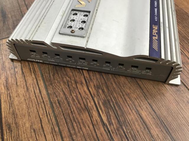 ALPINE MRV-F405 4chアンプ | カー用品 アンプを通販で購入する | 中古カー＆バイク用品の販売ならアップガレージ