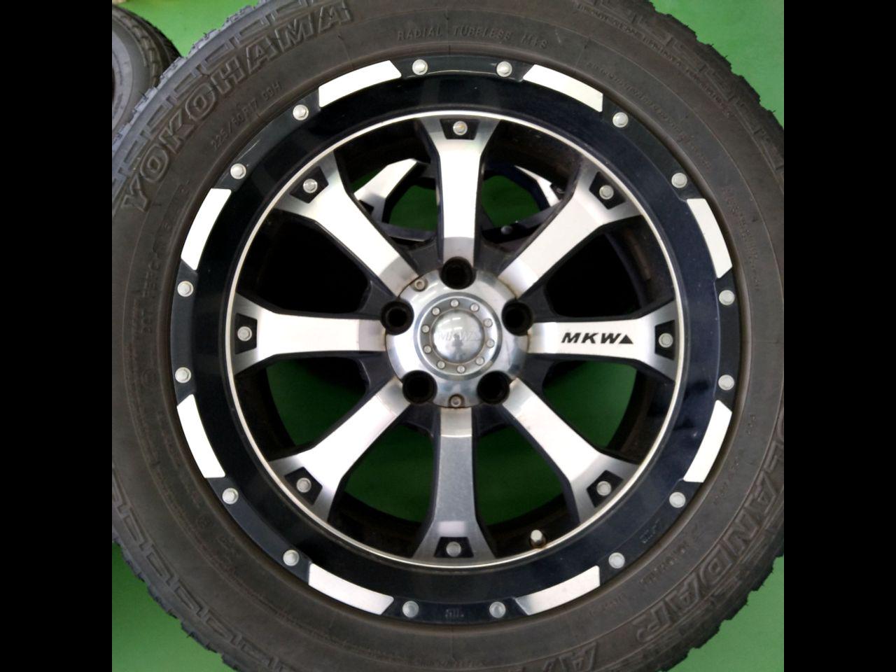 TRISTAR INTERNATIONAL MKW MK-46 + YOKOHAMA(ヨコハマ) GEOLANDER A/T-S | カー用品 タイヤホイールセット 17インチタイヤホイール ...