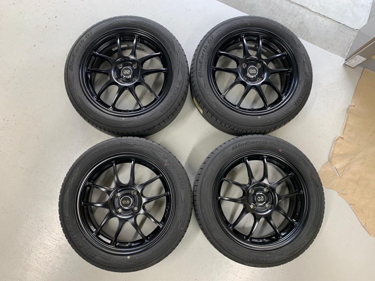 【ENKEI】PerformanceLine PF01 (4HOLE)+YOKOHAMA BlueEarth-GT AE51 | カー用品 タイヤホイールセット 16インチタイヤホイールセット ...