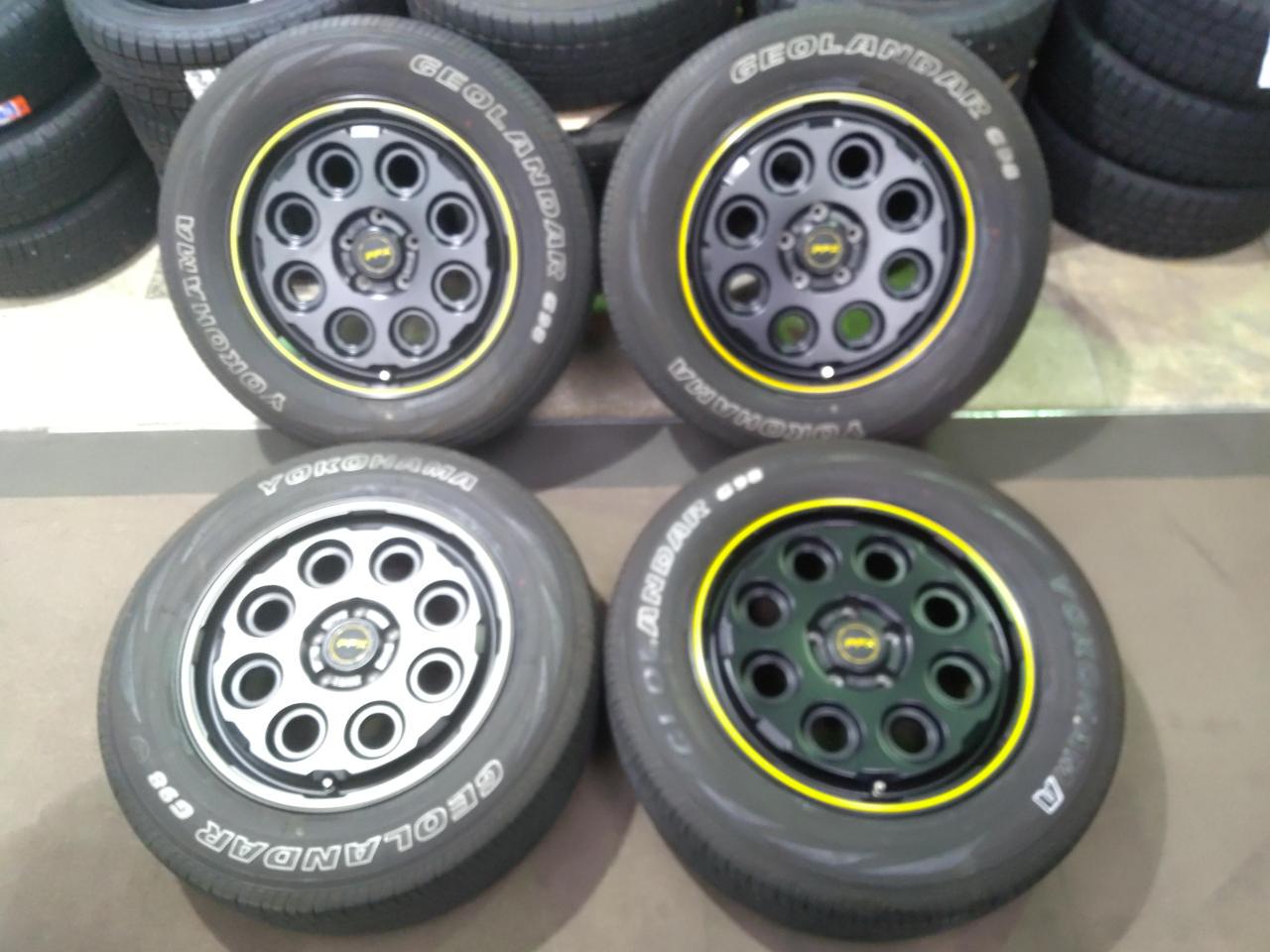 KYOHO PPX MIL:8 + YOKOHAMA GEOLANDAR G98 | カー用品 タイヤホイールセット 17インチタイヤホイールセットを通販で購入する | 中古カー＆バイク用品の ...