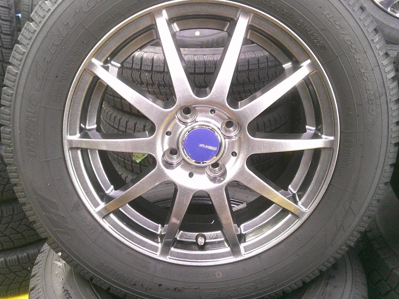 WINNERS CF-01 + TOYO OBSERVE GARIT GIZ (Y01069) | カー用品 スタッドレスタイヤホイールセット 15インチスタッドレスタイヤホイールセットを通販 ...
