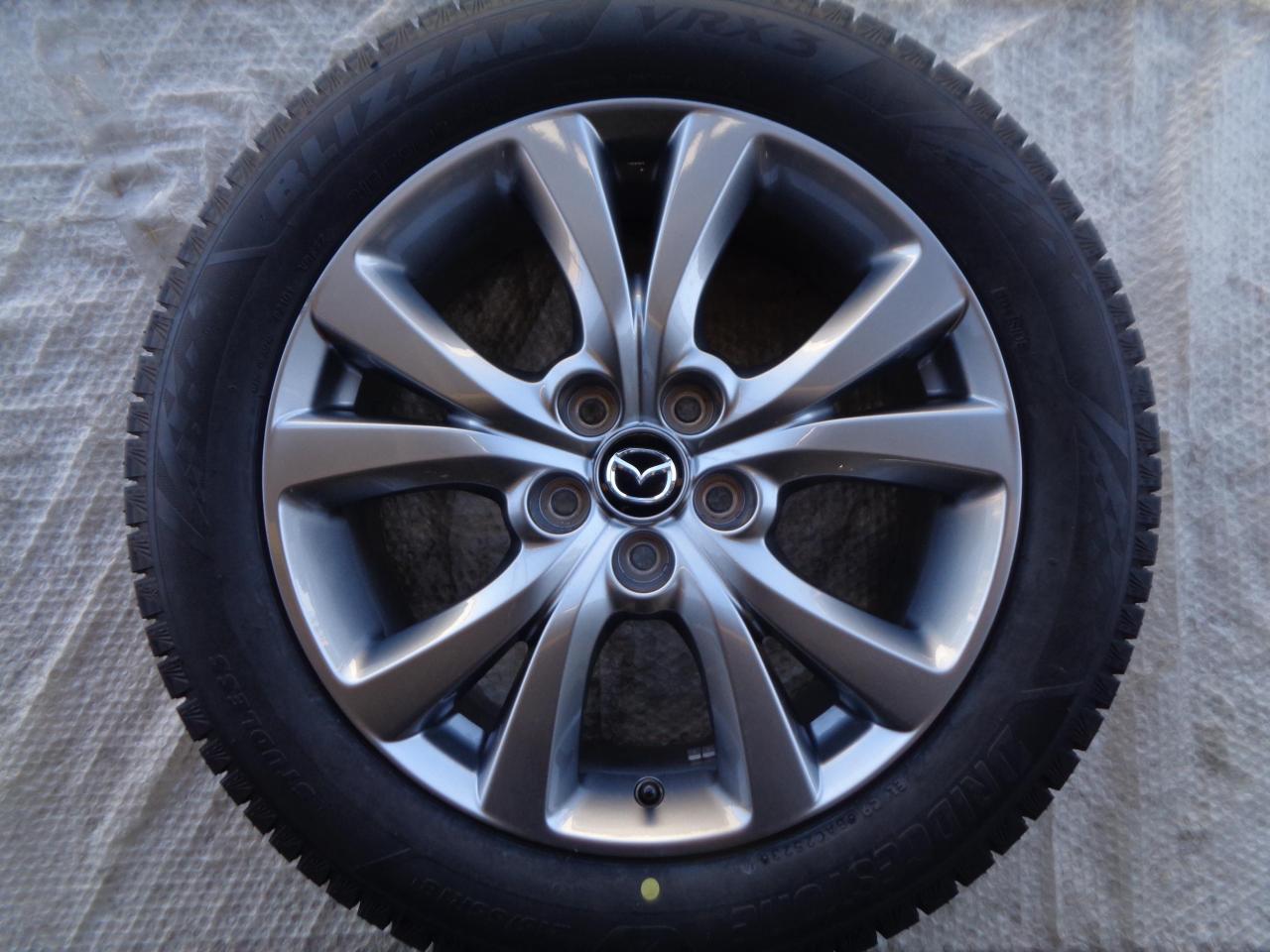 マツダ純正(MAZDA) CX-30純正 + BRIDGESTONE(ブリヂストン) BLIZZAK VRX3 | カー用品 スタッドレスタイヤホイールセット 18インチスタッドレスタイヤ ...