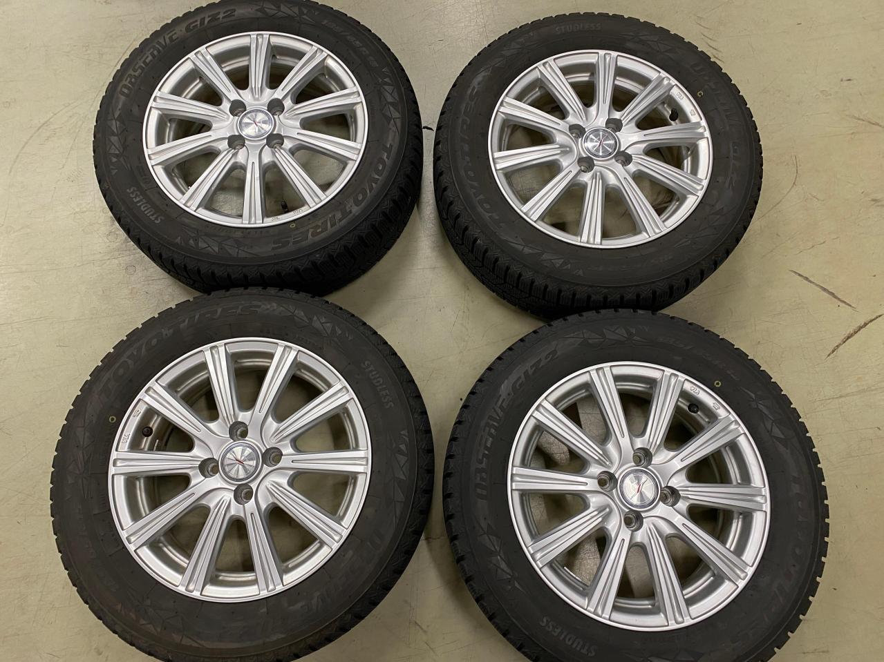 weds(ウェッズ)JOKER(ジョーカー) +TOYO OBSERVE GIZ2 | カー用品 スタッドレスタイヤホイールセット 15インチスタッドレスタイヤホイールセットを通販で購入する ...
