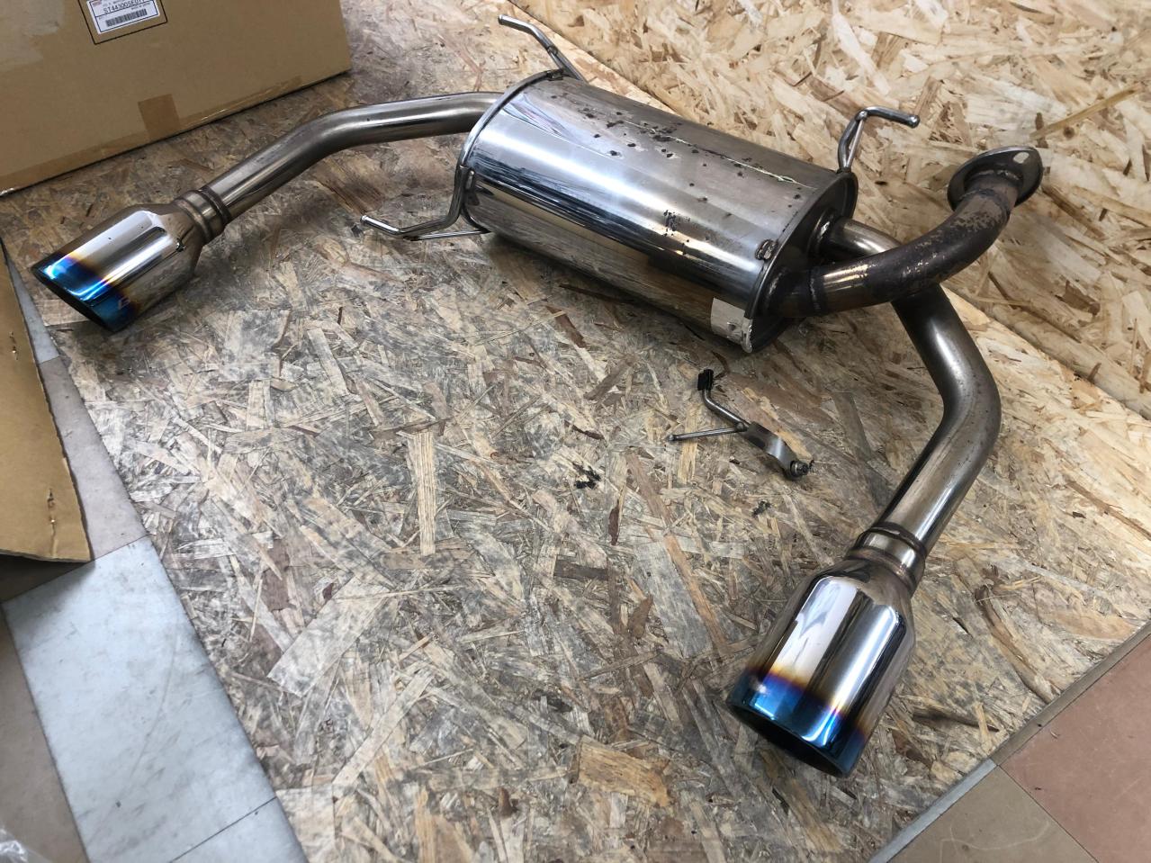 【TRUST GREDDY】コンフォートスポーツGTS スイフトスポーツZC32 | カー用品 吸気・排気系 マフラーを通販で購入する | 中古カー＆バイク用品の販売ならアップガレージ