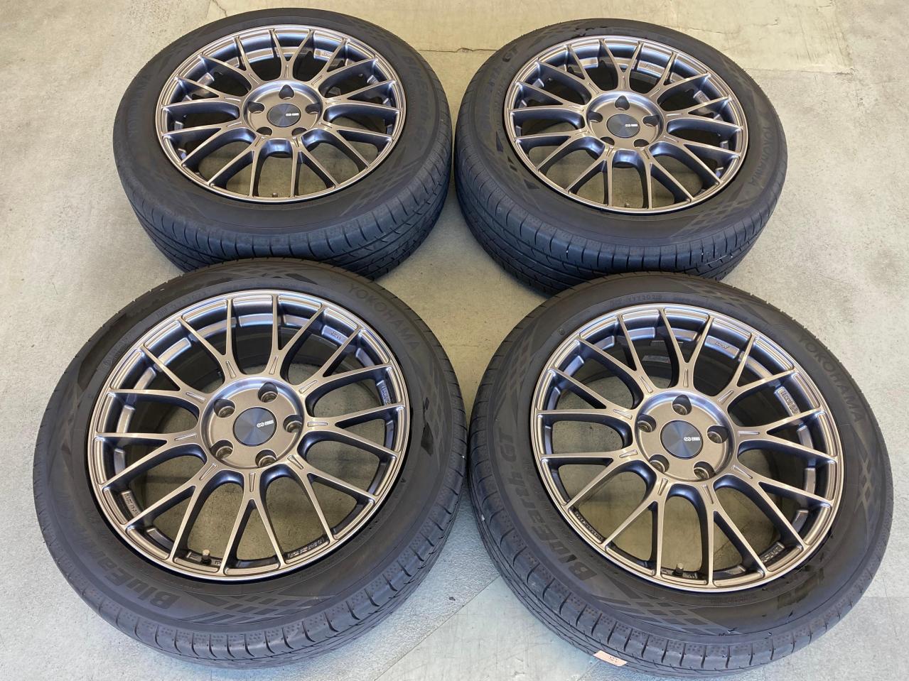 【ENKEI(エンケイ)】PerformanceLine(パフォーマンスライン) PFM1+【YOKOHAMA】BluEarth-GT | カー用品 タイヤホイールセット 17インチタイヤ ...