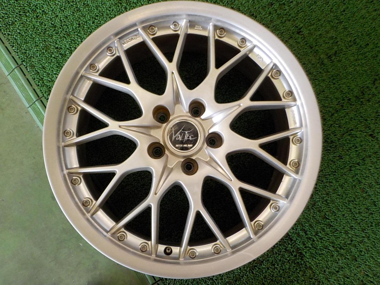 INTER MILANO VOLTEC HYPER MESH 4本セット | カー用品 アルミホイール 18インチホイールを通販で購入する | 中古カー＆バイク用品の販売ならアップガレージ