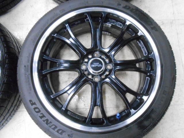 IMPUL(インパル) Racing Aura SR-08+【タイヤ】DUNLOP(ダンロップ) LEMANSⅤ+ ★ホイールもキレイ!タイヤ ...