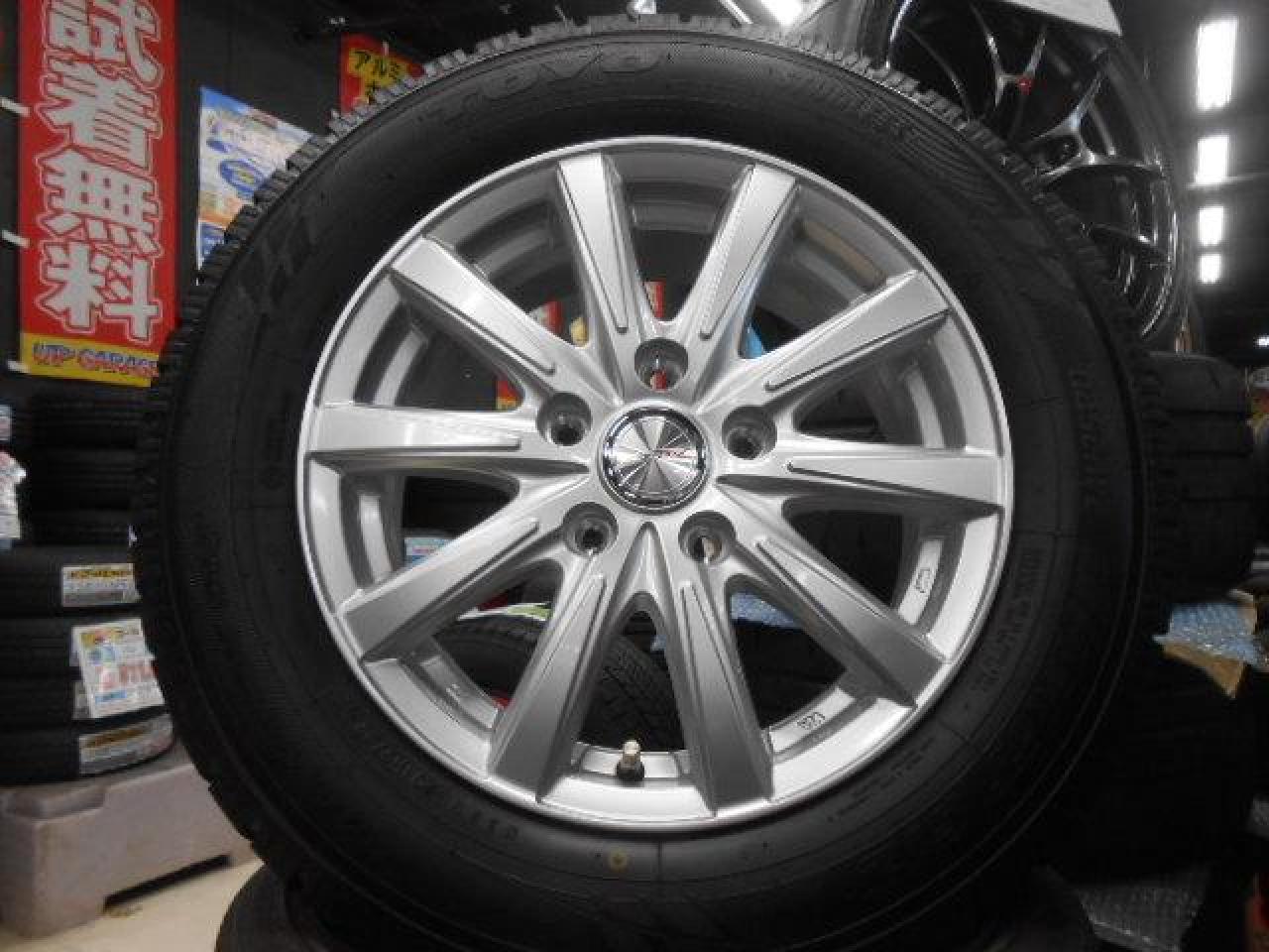 weds(ウェッズ)JOKER(ジョーカー) TJ+【タイヤ】TOYO(トーヨー) OBSERVE GARIT GIZ | カー用品 スタッドレスタイヤホイールセット 15インチスタッドレス ...