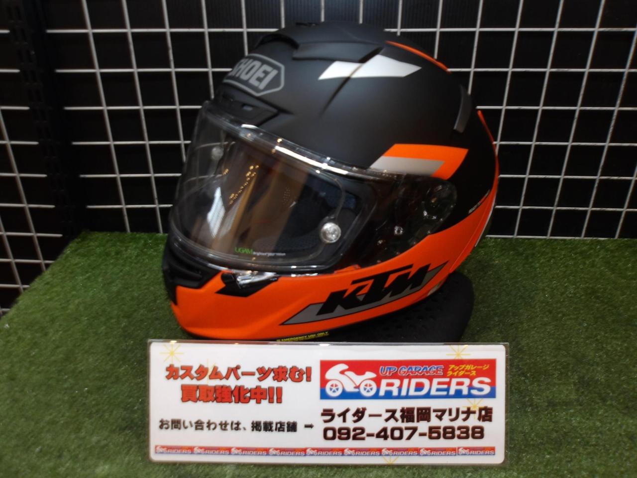 【SHOEI×KTM】X-Fourteen コラボ フルフェイスヘルメット サイズL | バイク用品 ヘルメット フルフェイス(二輪)を通販で ...