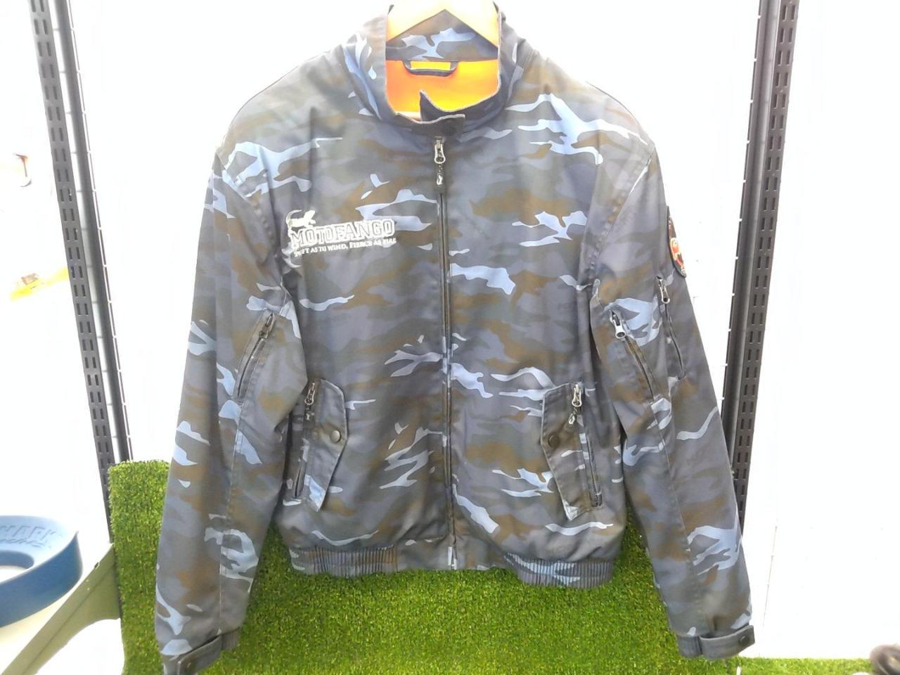 【KOMINE】 サイズ:2XL JK-591 プロテクトスイングトップジャケット Blue Camo 背中・肩・肘プロテクター装備 | バイク用品 ウエア ジャケット(二輪)を通販で購入する ...