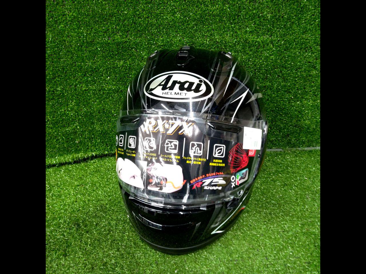 【Arai】RX-7X RADICAL BLACK(ラジカルブラック) Lサイズ(59-60cm) | バイク用品 ヘルメット フルフェイス(二輪)を通販で購入する | 中古カー＆バイク用品の ...