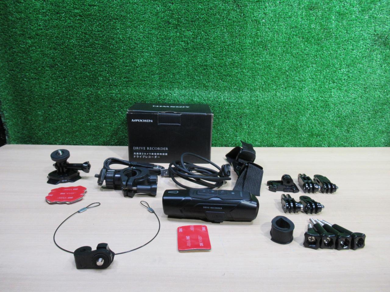 【通電OK】 防水ドライブレコーダー 前後カメラ MAXWIN | バイク用品 電装品 その他電装品(二輪)を通販で購入する | 中古カー ...