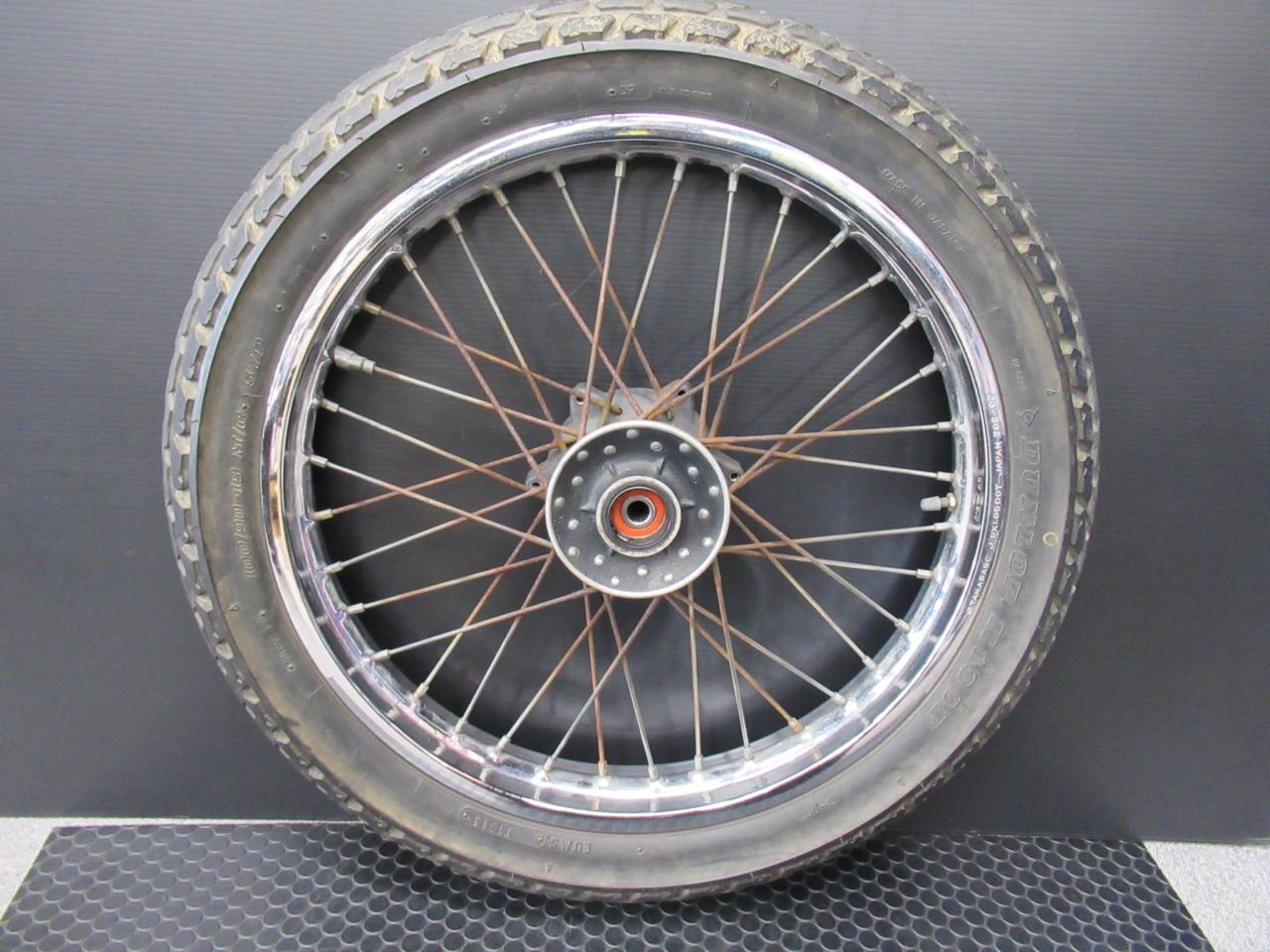 純正フロントホイール 250TR外し Kawasaki(カワサキ) | バイク用品 ホイール・タイヤ ホイール(二輪)を通販で購入する ...