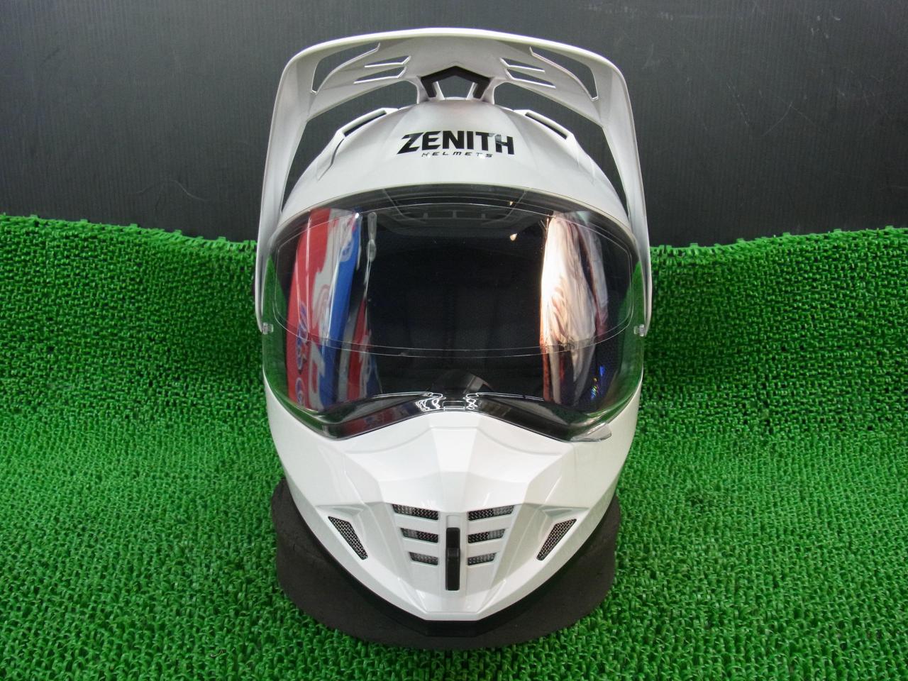 XLサイズ(60-61cm未満) YAMAHA(ヤマハ) ZENITH(ゼニス) YX-6 オフロードヘルメット ホワイト | バイク用品 ...