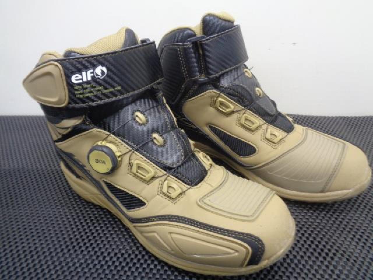 elf S17 ライディングシューズ ブラウン サイズ:26.0cm | バイク用品 ブーツ・シューズ ライディングブーツ・シューズ(二輪)を通販で購入する | 中古カー＆バイク用品の販売なら ...