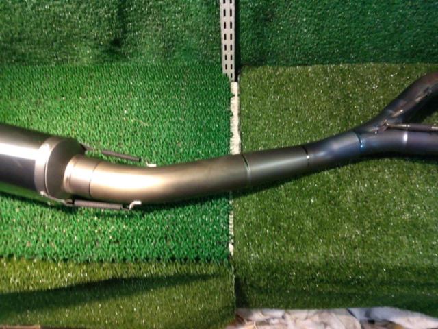 【STRIKER】HYPER DIMENSION EX 右側1本出しチタンフルエキゾーストマフラー GSX1300Rハヤブサ(GW71A/99 ...