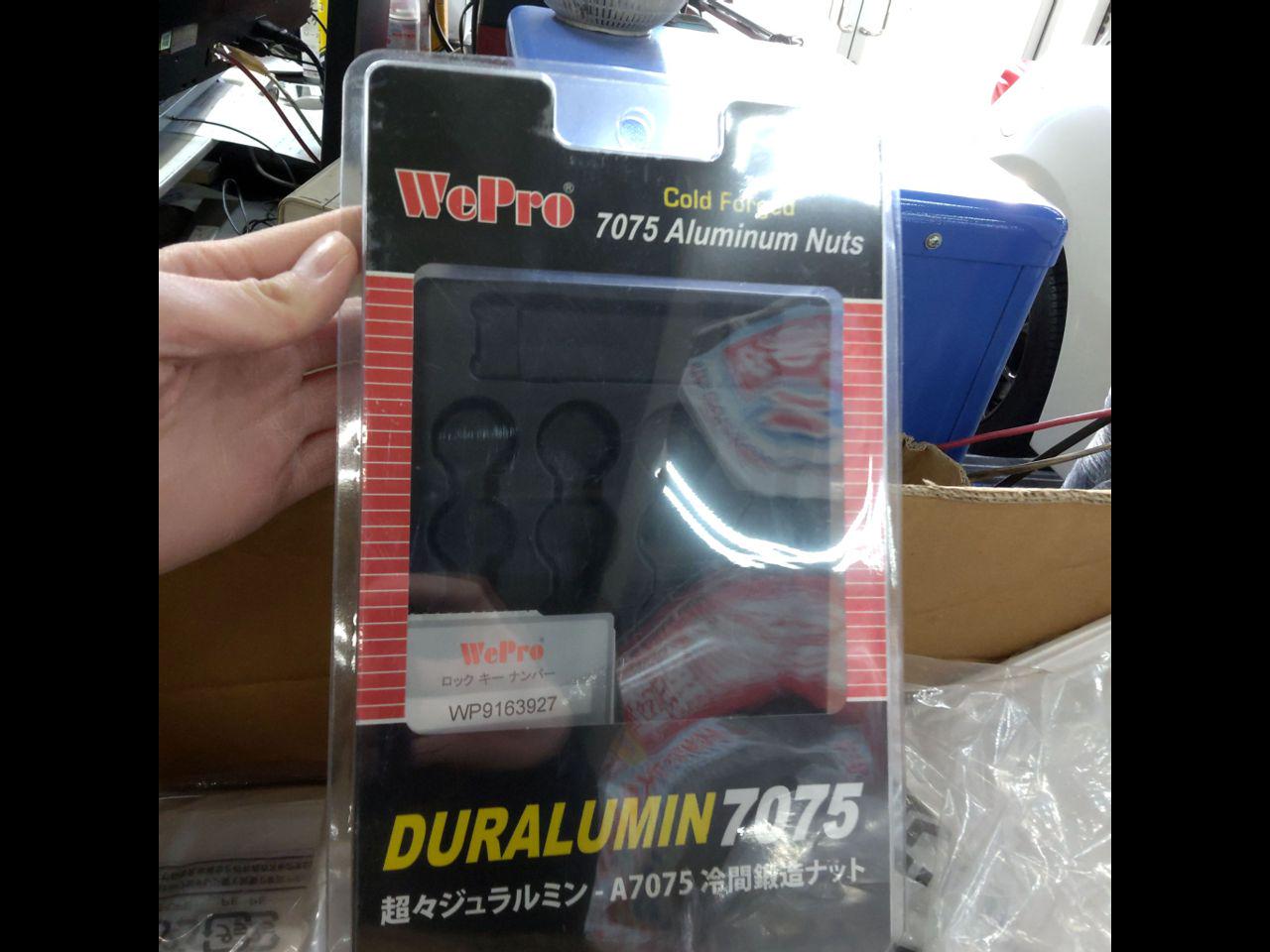 WePro ジュラルミンナット A7075 | カー用品 タイヤホイール関連 取付ナットを通販で購入する | 中古カー＆バイク用品の販売ならアップガレージ