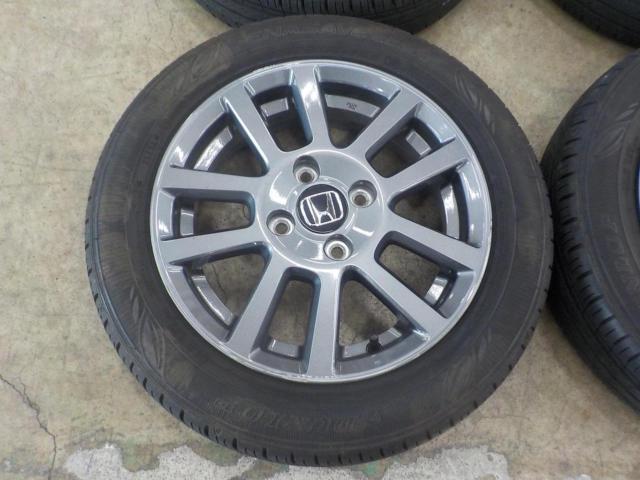 ホンダ純正(HONDA)N-BOX カスタム 660 G L Modulo ME-019 + DUNLOP(ダンロップ) ENASAVE EC300+ | カー用品 タイヤホイールセット 14 ...