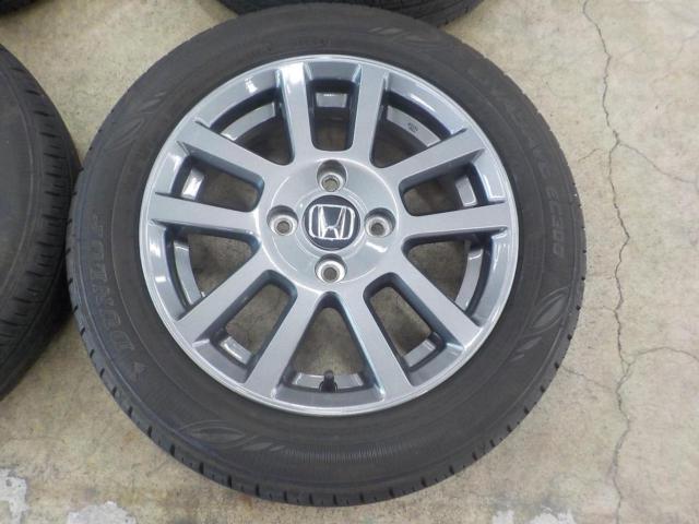 ホンダ純正(HONDA)N-BOX カスタム 660 G L Modulo ME-019 + DUNLOP(ダンロップ) ENASAVE EC300+ | カー用品 タイヤホイールセット 14 ...